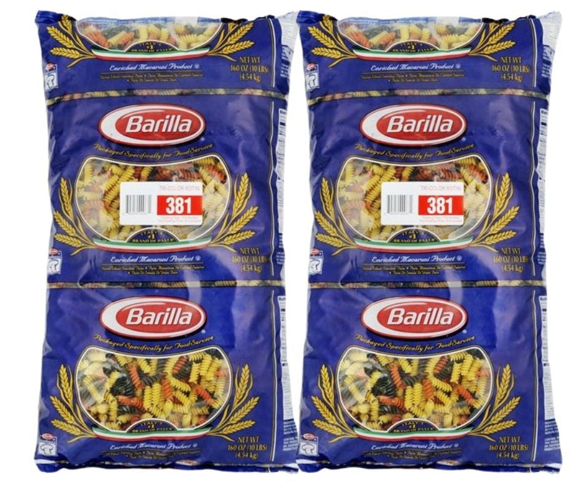Barilla Tri-Color Rotini Pasta - 10 lb (2/Case) | Vibrant & Versatile ...