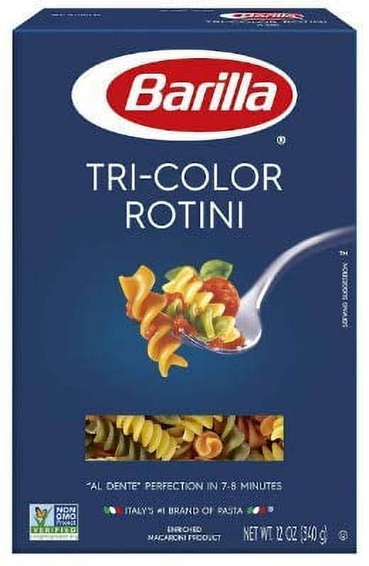 Barilla Tri-Color Rotini Pasta 12 Oz. (Pack Of 2) - Walmart.com