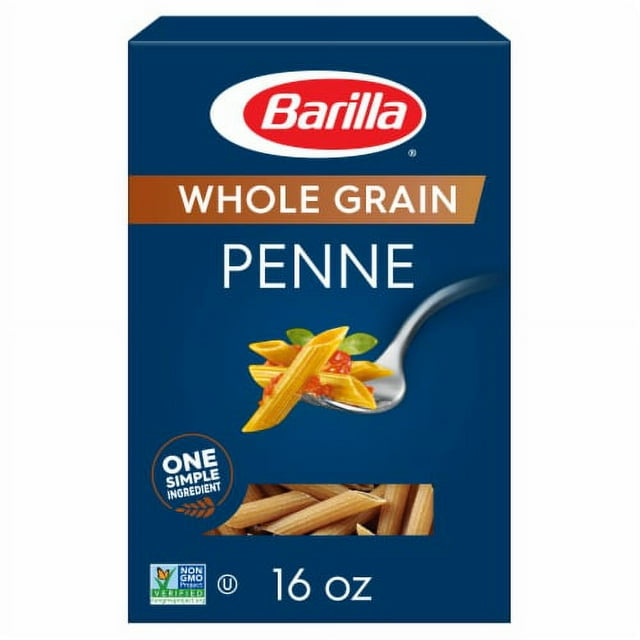 Barilla Whole Grain Penne Non Gmo And Kosher Pasta Made With Whole