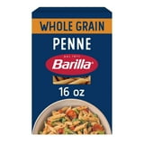 Barilla Whole Grain Penne Pasta 16 oz made with 100% whole wheat fiber ...