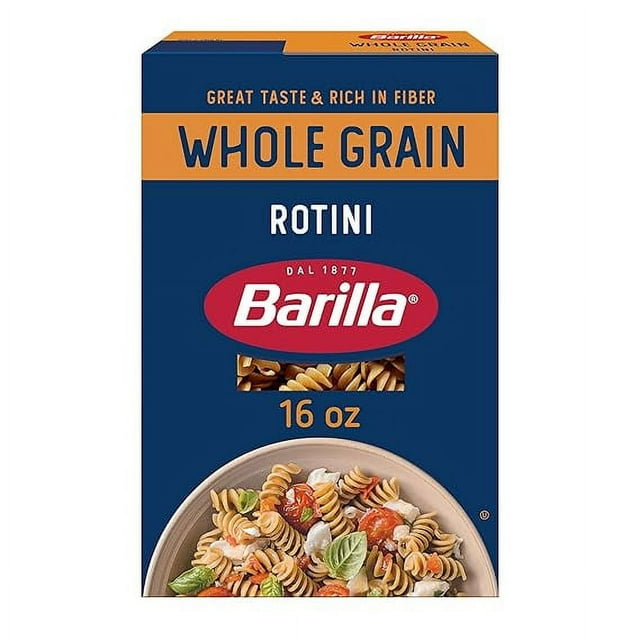 Barilla Whole Grain Rotini Pasta, 16 oz. Box Pack of 2 - Walmart.com
