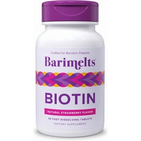 BariMelts Bariatric Iron Supplement with Vitamin C, Fast-Dissolving ...
