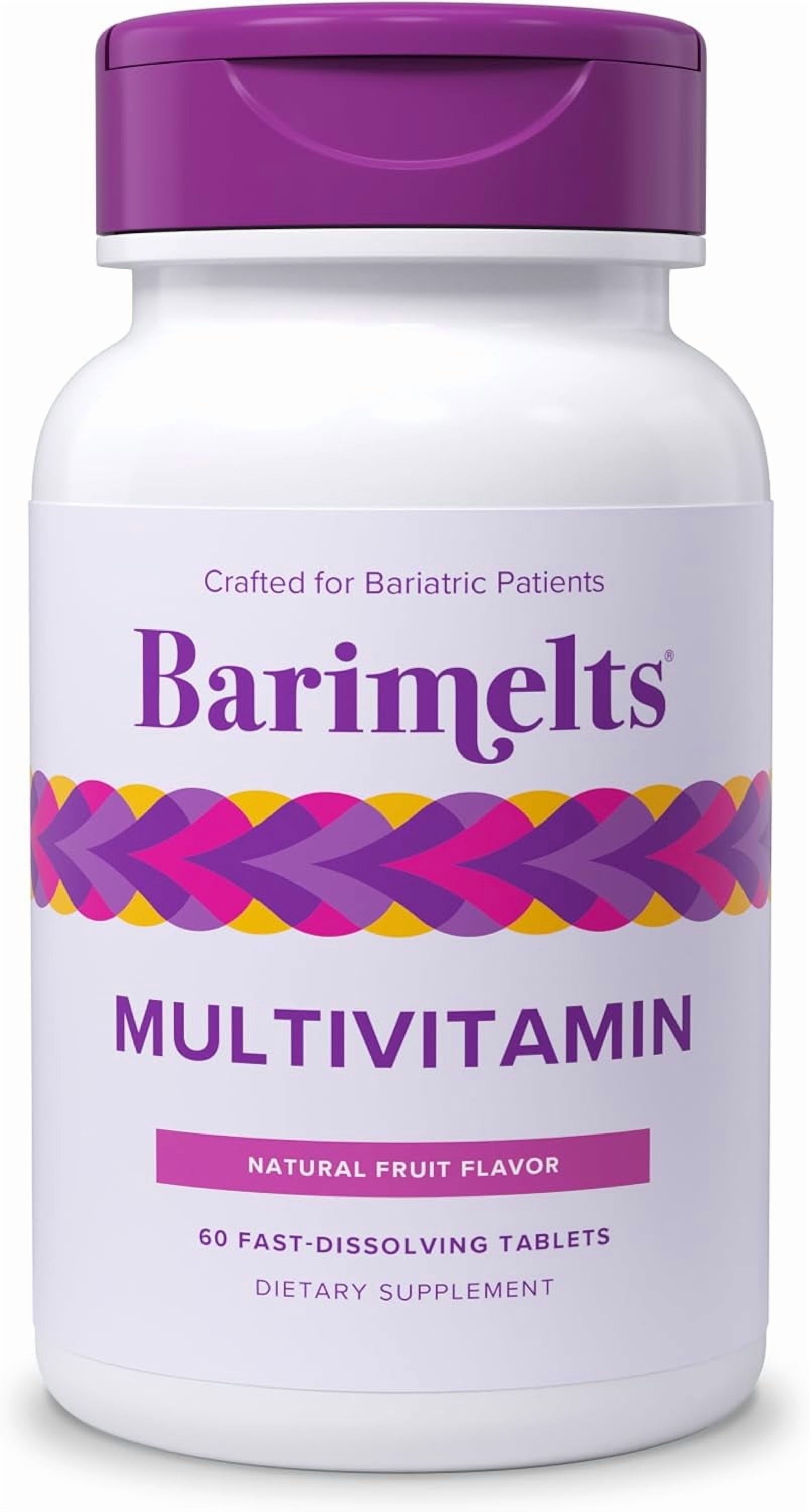 Barimelts Bariatric Multivitamin, 60 Fast-Dissolving Tablets, Fruit ...