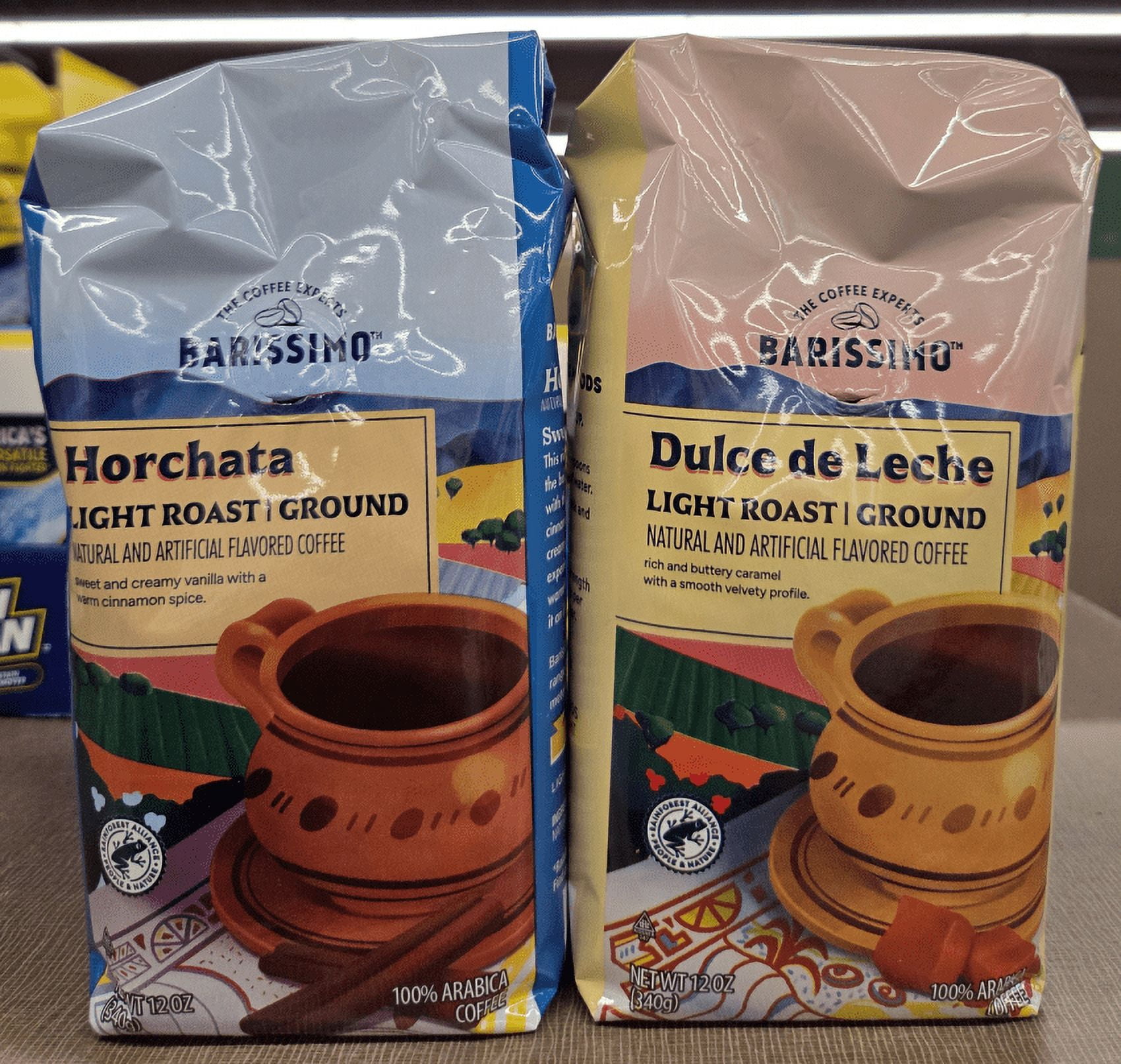 Barissimo Horchata & Dulce de Leche Light Roast Ground Coffee 12oz 340g ...