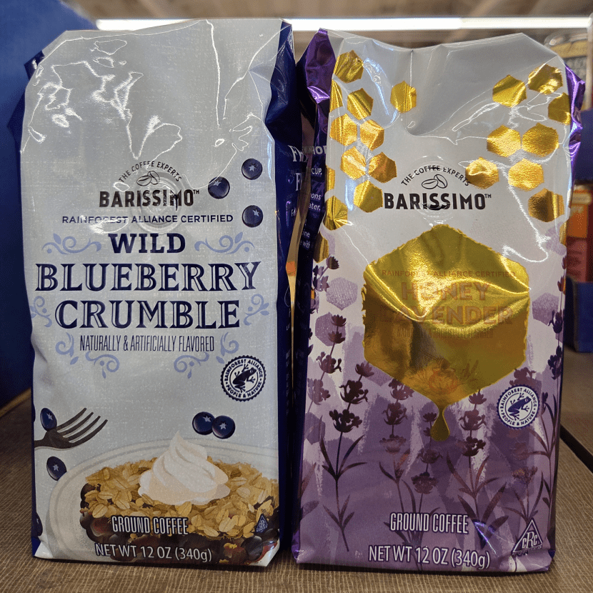 Barissimo Wild Blueberry Crumble & Honey Lavender Light Roasted Ground ...