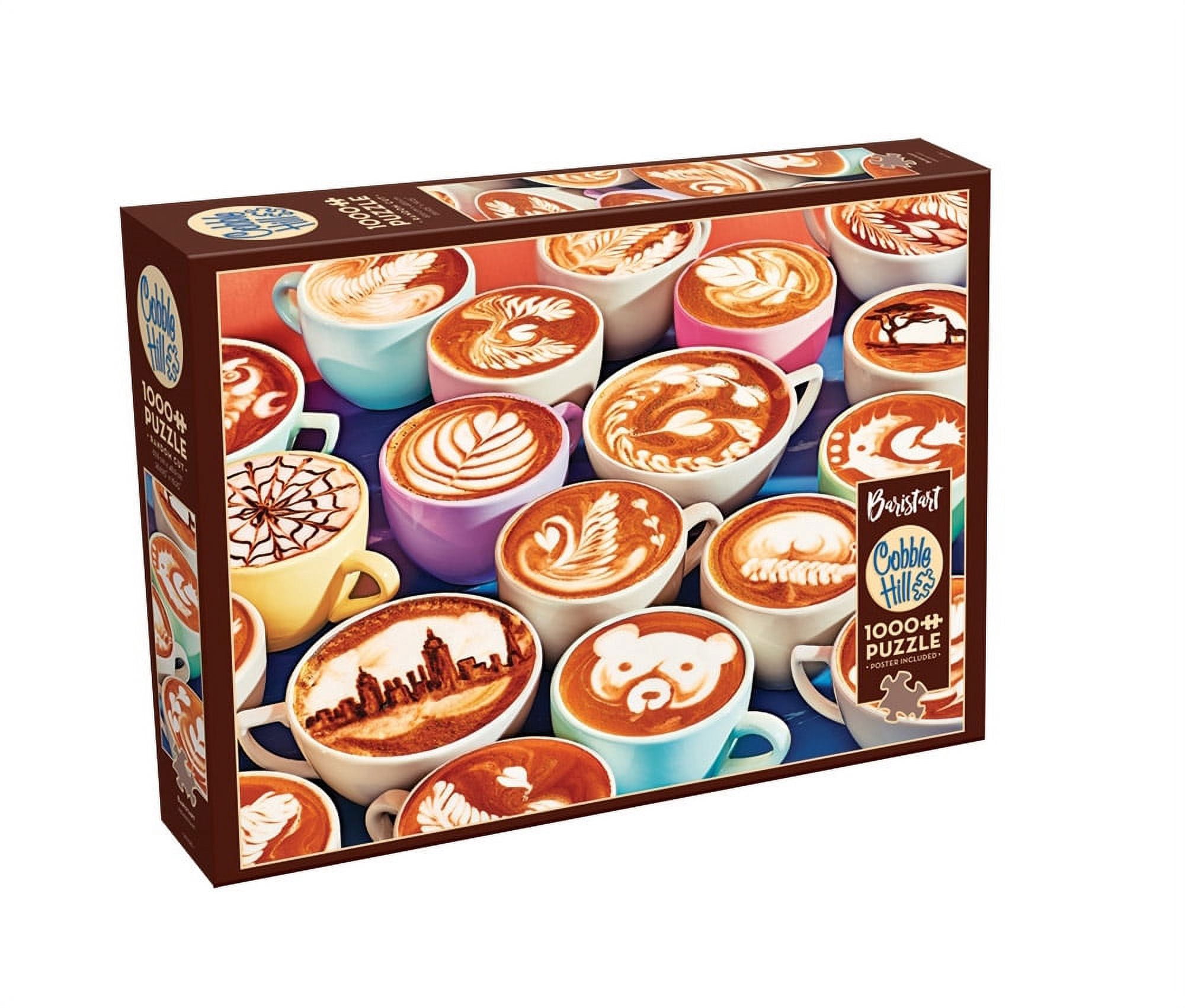 Barista Art Jigsaw Puzzle & Poster - 1000 Pieces - Walmart.com