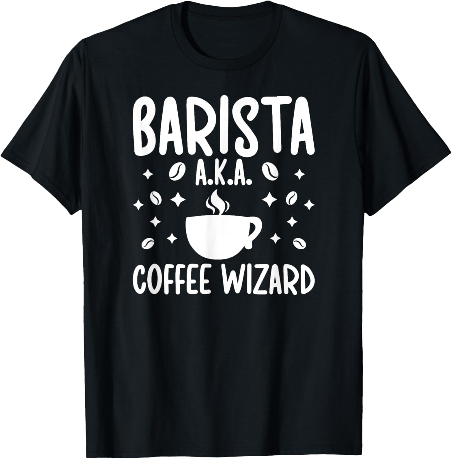 Barista Coffee Wizard Coffee Maker Baristas T-Shirt - Walmart.com