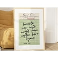 Barista Guest Check Coffee Art Print Unframed Paper Print - Walmart.com