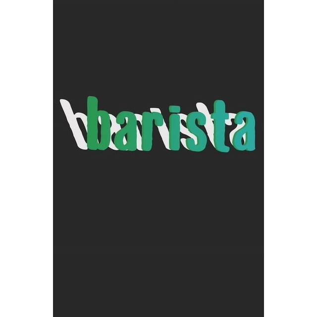 Barista: Notebook A5 Size, 6x9 inches, 120 dotted dot grid Pages ...