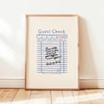 Barista Was Cute Guest Check Minimalist Coffee Kitchen Wall Decor ...