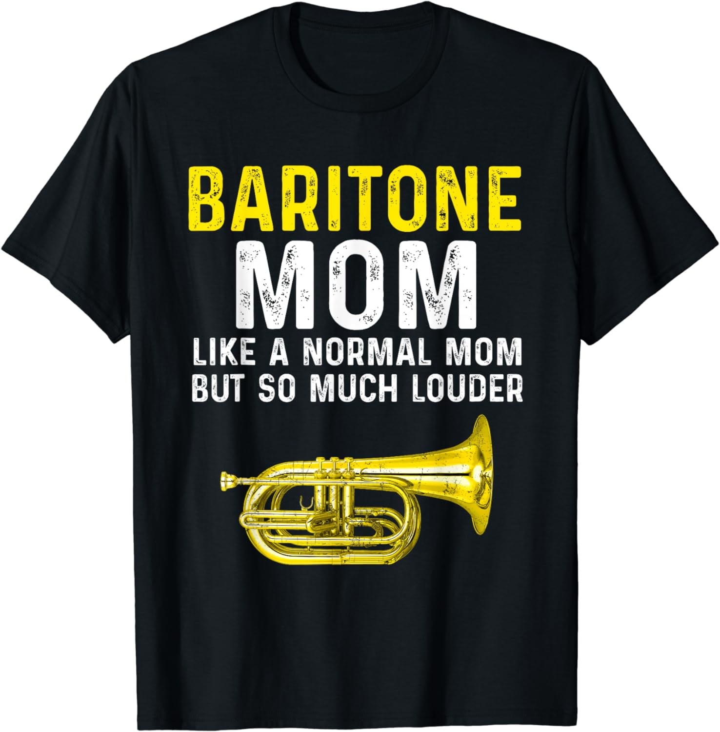 Baritone Mom Marching Band T-Shirt - Walmart.com