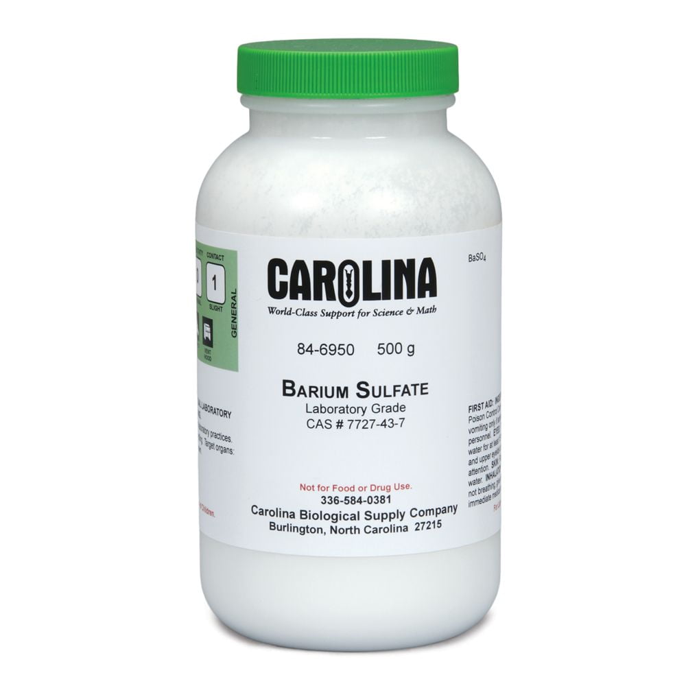 Barium Sulfate, Laboratory Grade, 500 G - Walmart.com