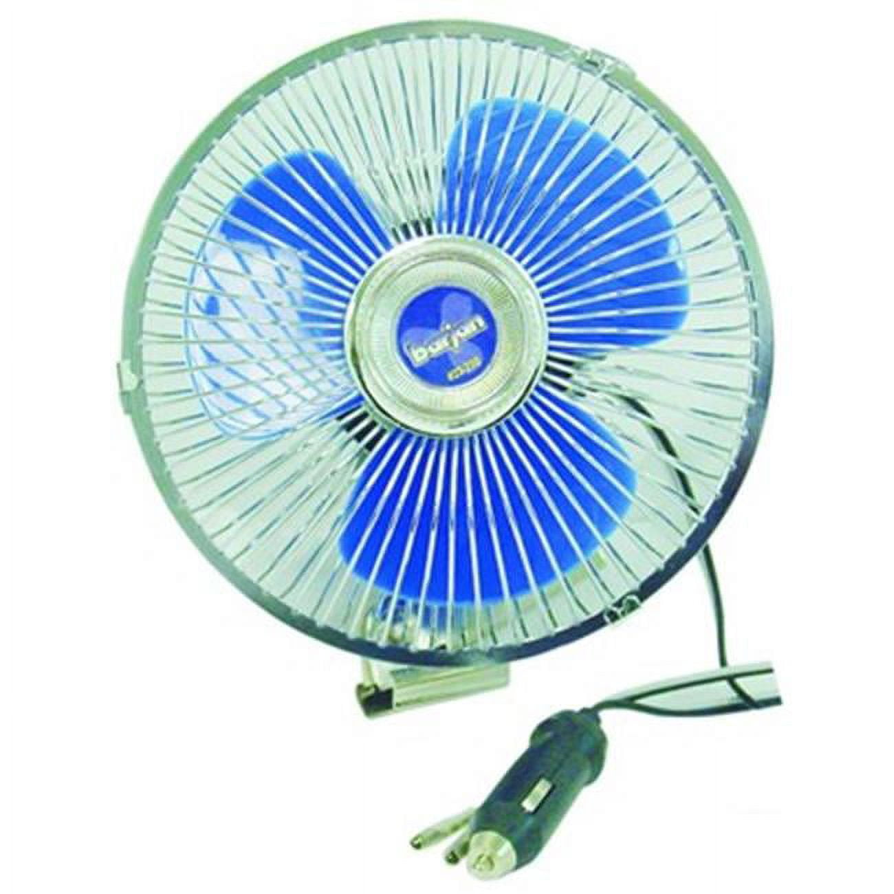 Barjan 023270 12V OSCILLATING FAN - BLUE - Walmart.com