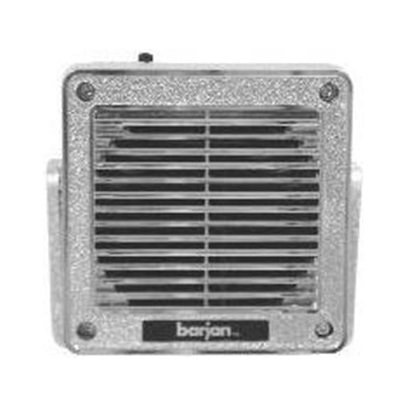 Barjan 21404BC Chrome External CB Speaker with Switchable Noise Filter ...