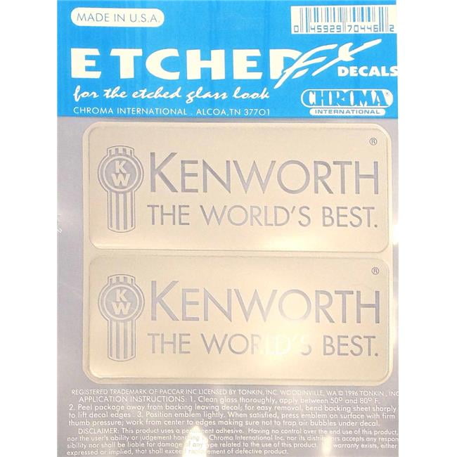 Barjan Etched FX Kenworth - Walmart.com