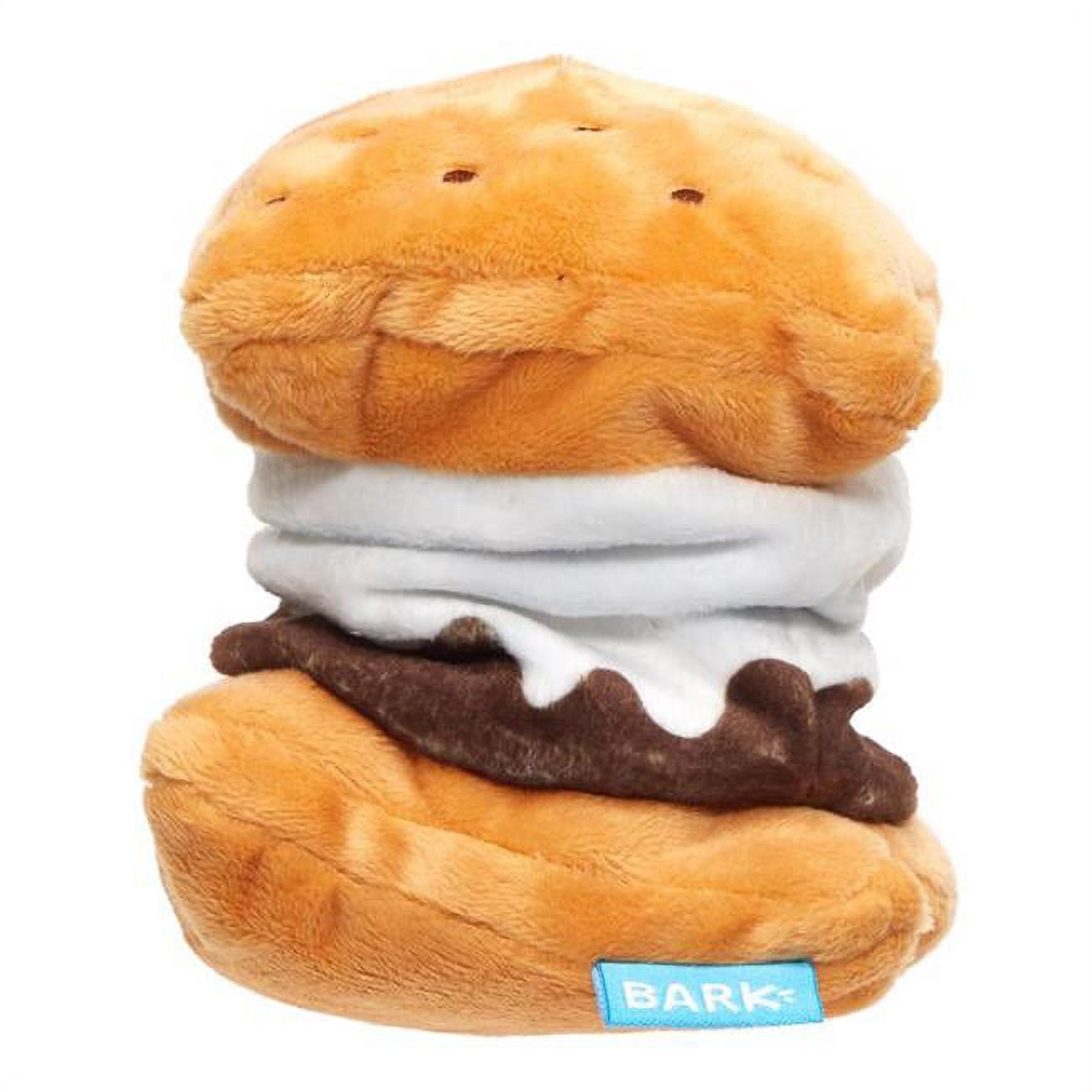 Bark 9084445 Plush More Smores Dog Toy, Multi Color - Pack of 3 ...