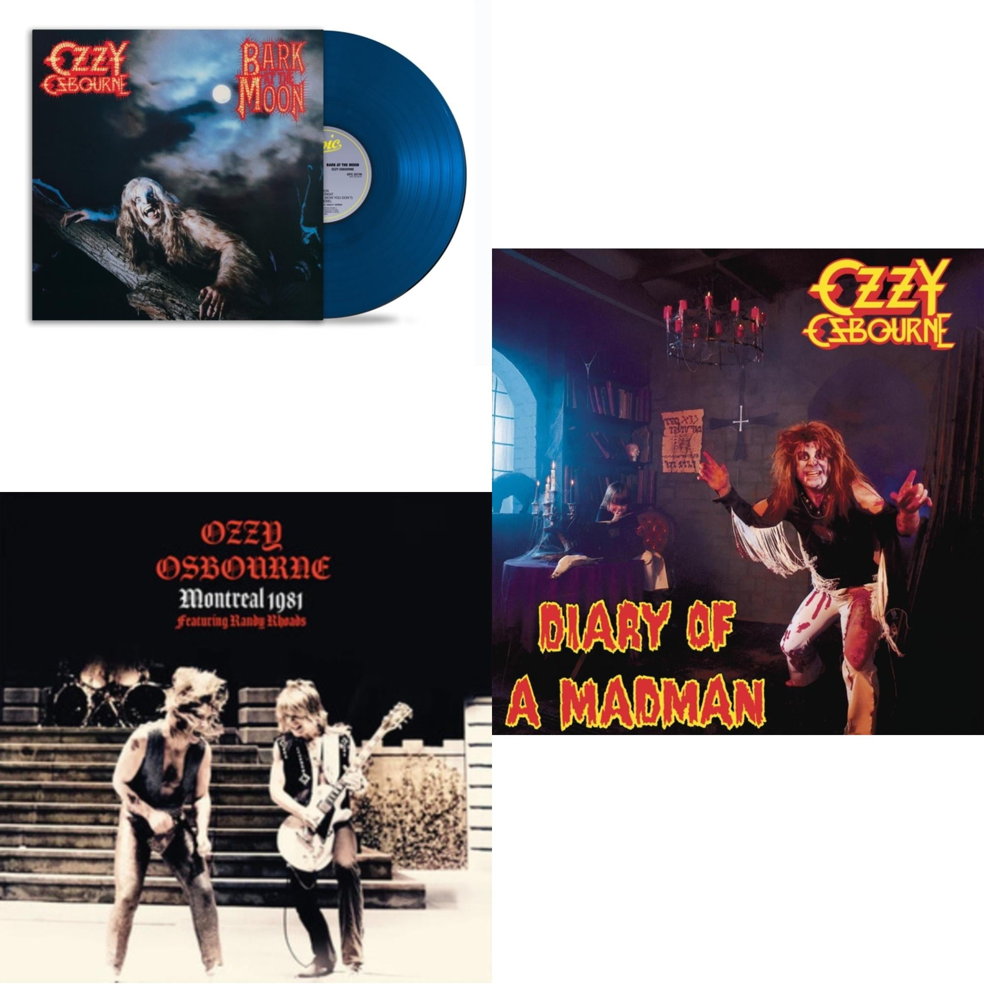 Bark At The Moon (40Th Anniversary) (Translucent Cobalt Blue LP Vinyl ...