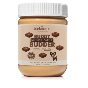 Bark Bistro Natural Dog Peanut Butter, RUFF RUFF RAW BUDDY BUDDER, 17oz ...