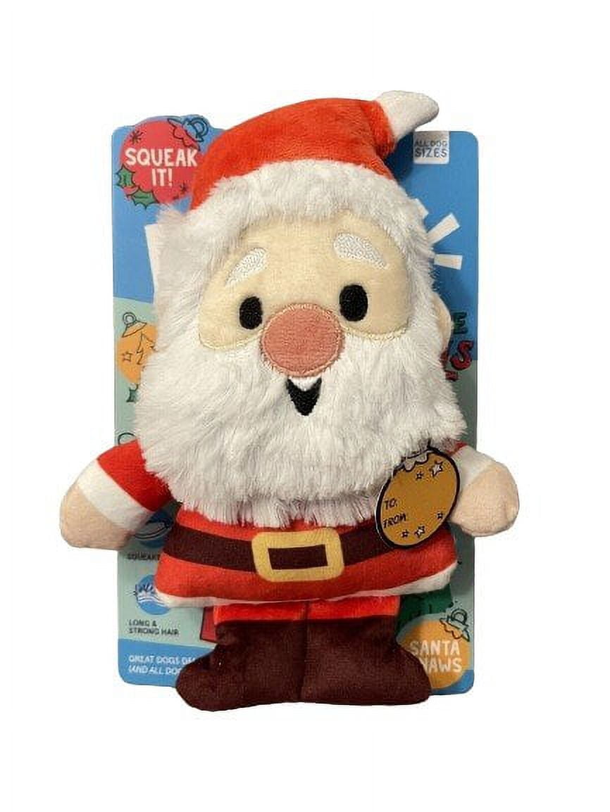 Bark Deck The Howls Santa Gnaws Squeaker Dog Toy - Walmart.com