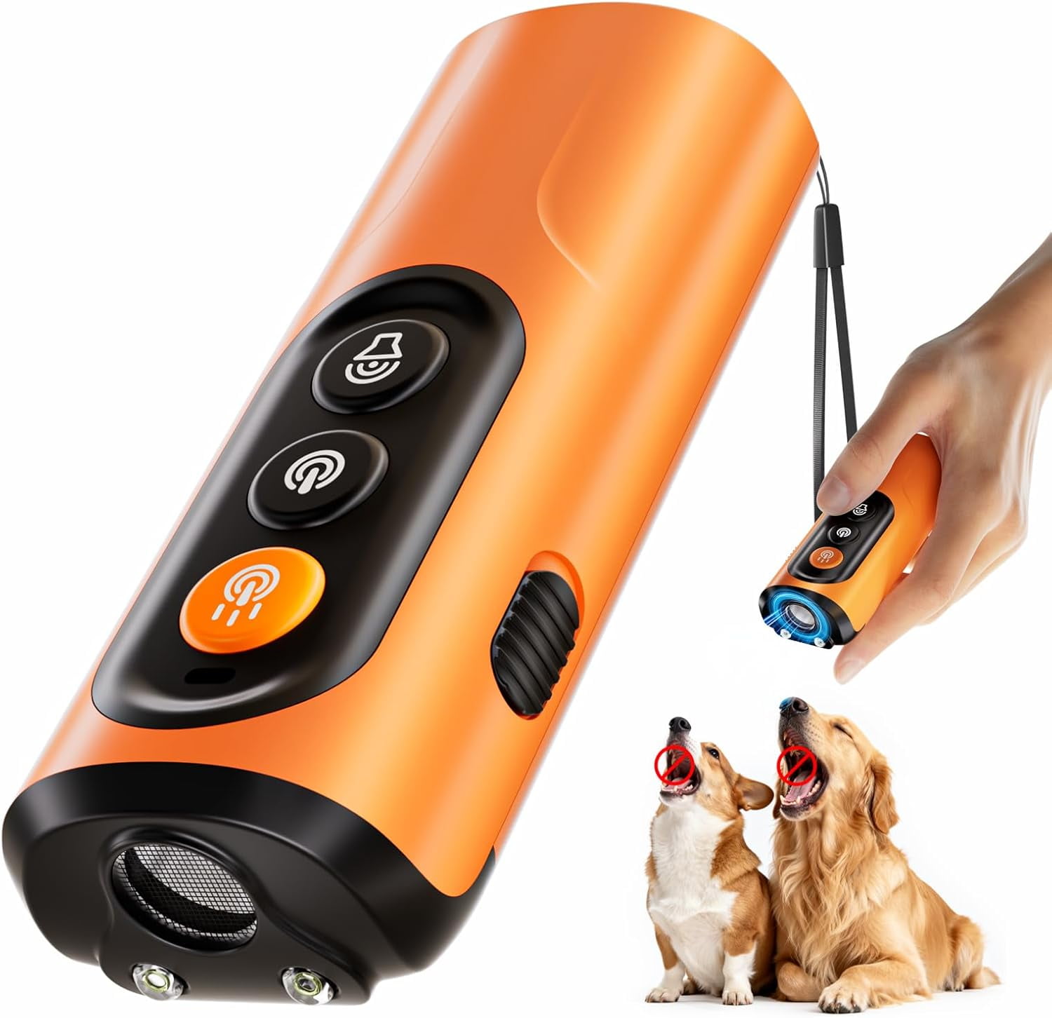 Bark Deterrent Device, 50FT Range Anti-Barking Tool for - Safe ...