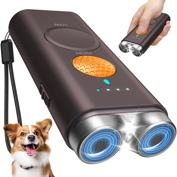 Bark Deterrent Device, Anti Barking Device for Dogs Indoor Outdoor No ...