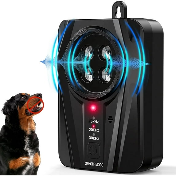 Bark Deterrent Devices, 3 Modes Anti Barking Device for Dogs ...
