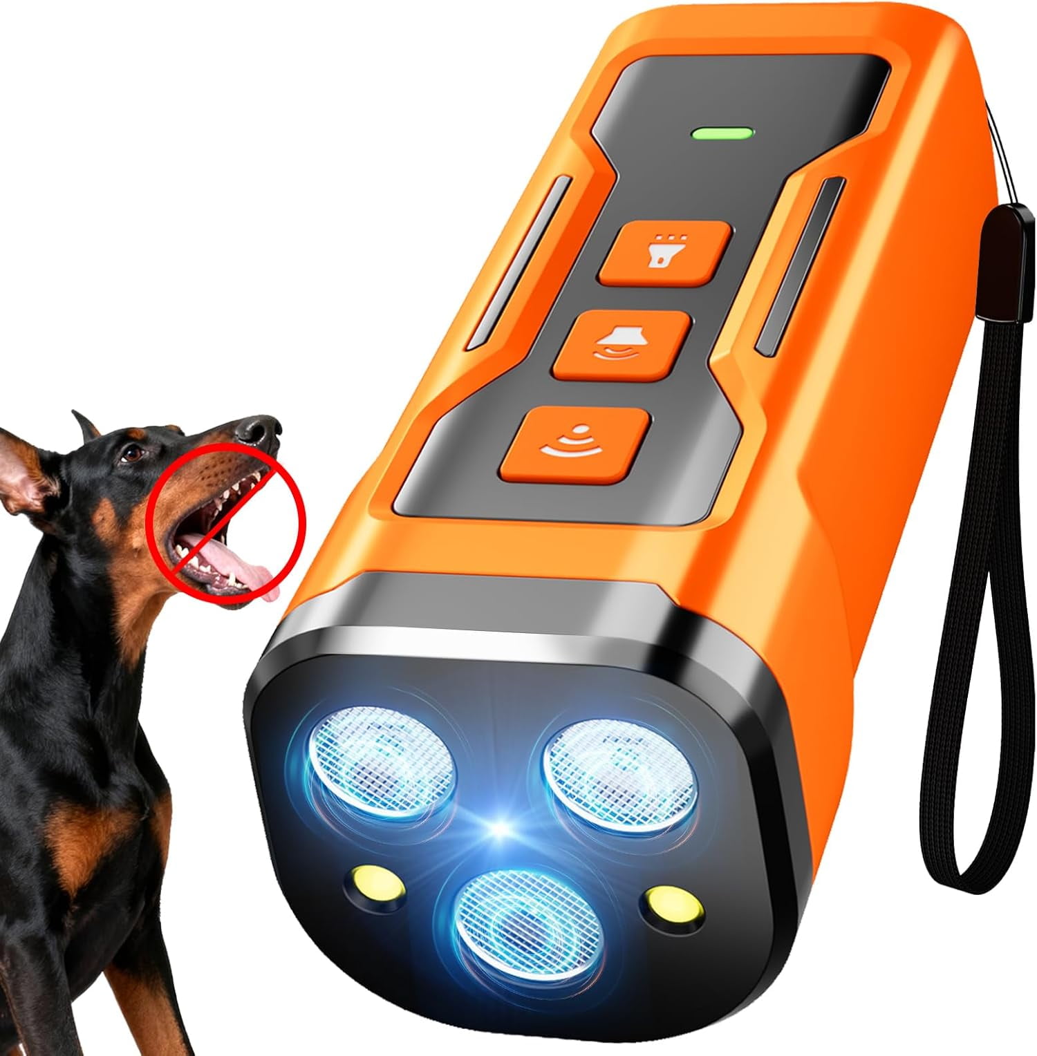 Bark Deterrent Devices, 3X Anti Barking Device for Dogs, 33 FT Range ...