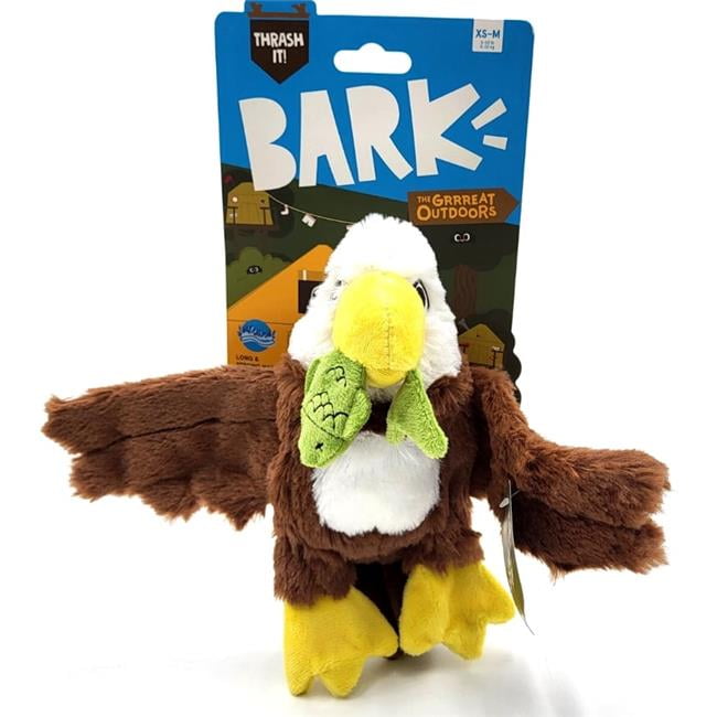 Bark Retail 111535 Majestic Marty Eagle Crinkly Squeaky Toss & Shake ...