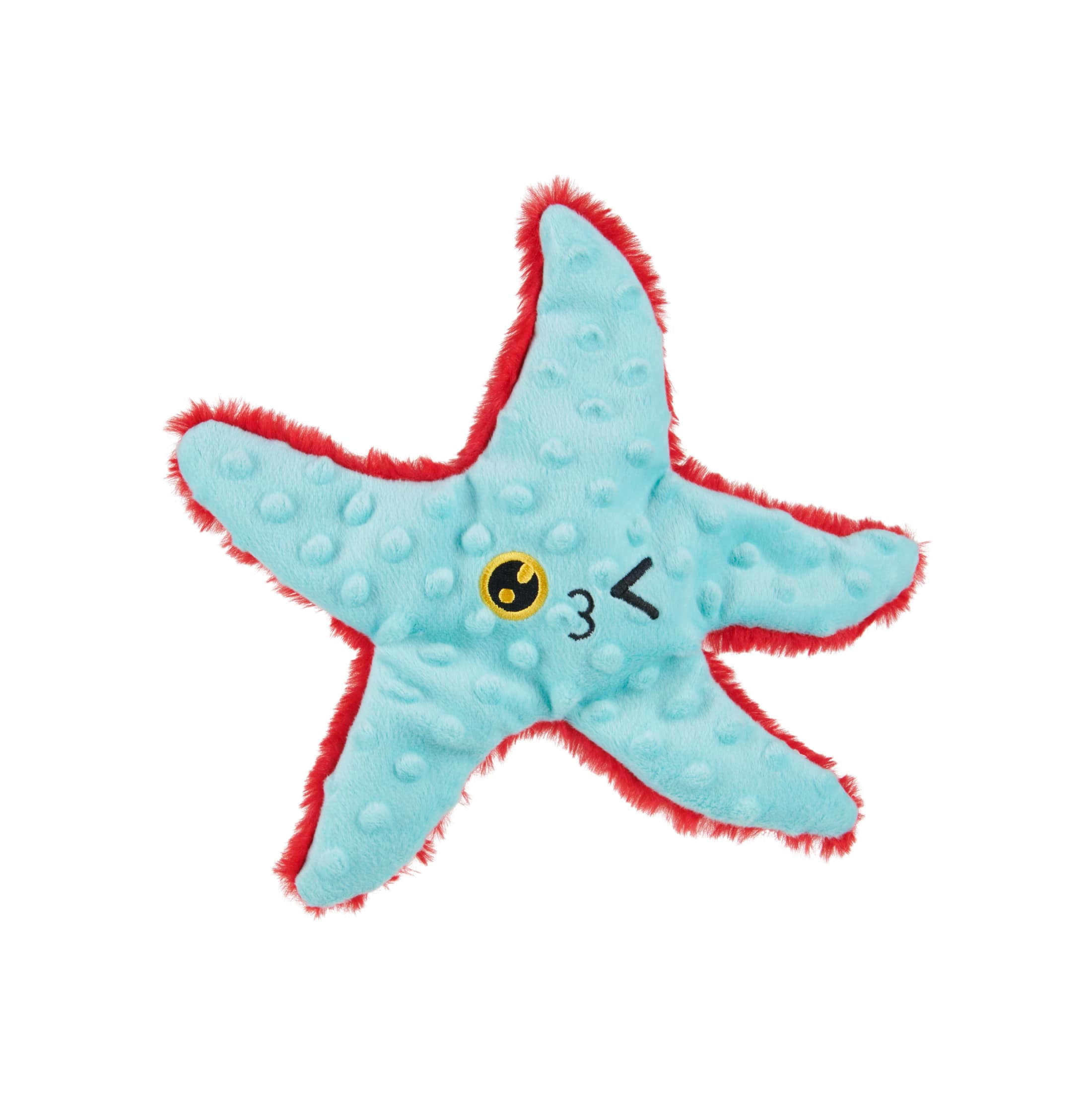 BARK Carl Starfish Multicolor Starfish Plush Dog Toy XS-M - Walmart.com