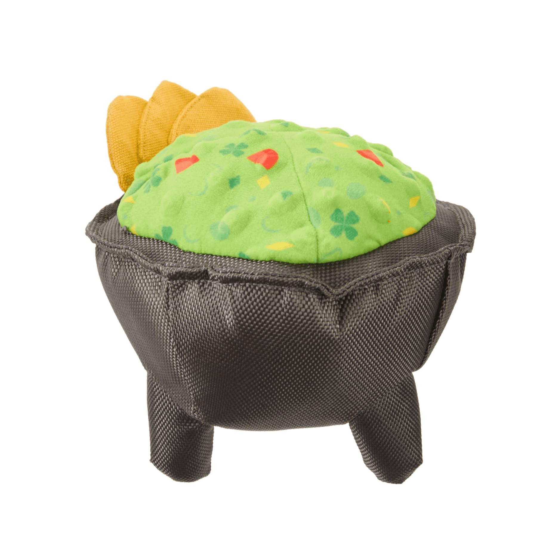 BARK Stop, Guac, and Mole Guacamole Plush Food Dog Toy, Medium ...