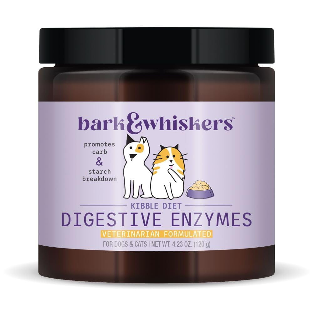 Bark & Whiskers Digestive MSF2 Enzymes Kibble Diet, for Dogs & Cats, 4. ...