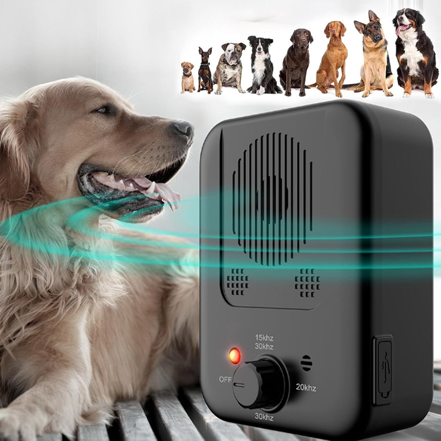 BarkGuard - The Ultimate Anti-Barking Device, Bark Guard to Stop Dogs from Barking, Bark Box Dog ...