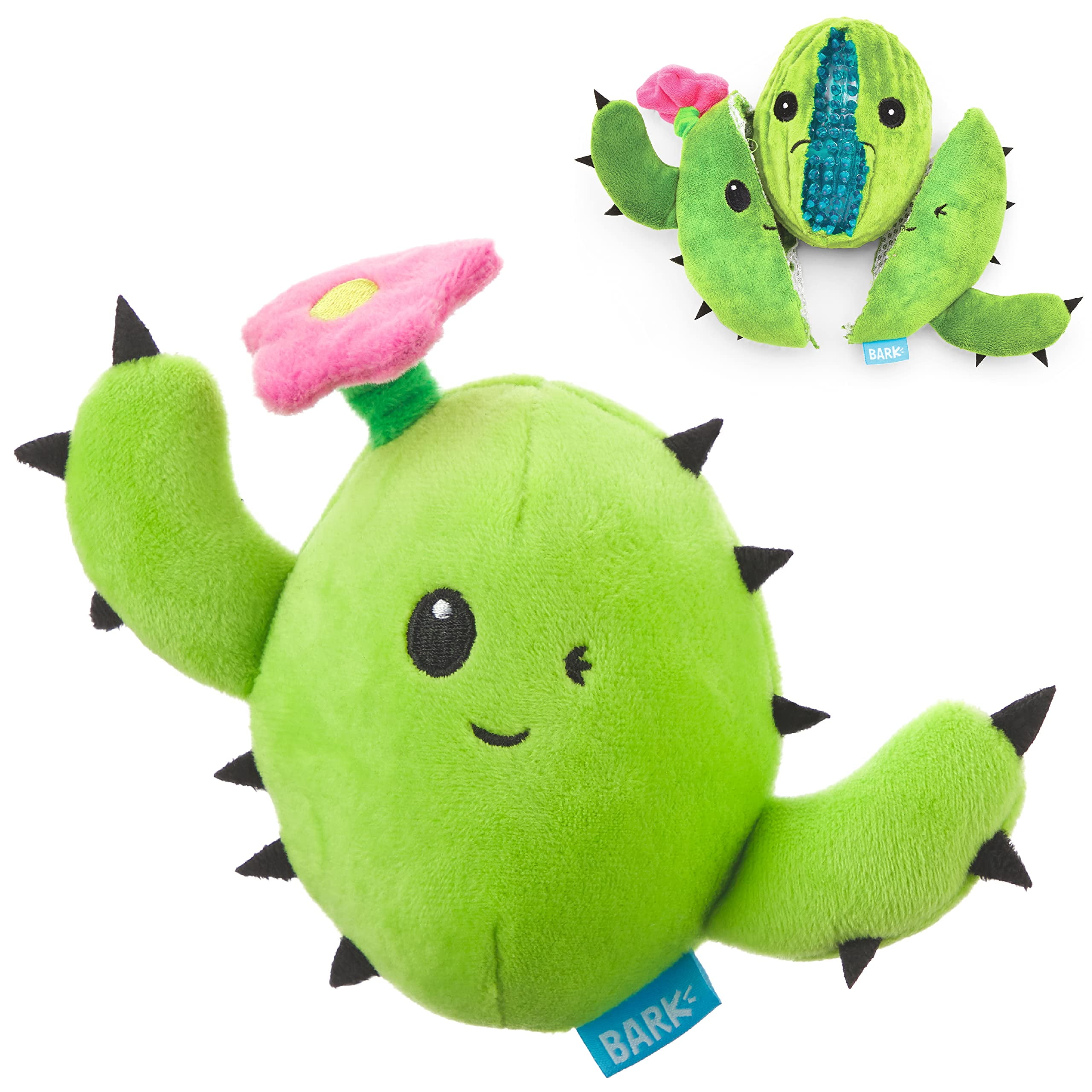 Barkbox 2 in 1 AIF4 Interactive Plush Dog Toy - Rip and Reveal Toy for ...