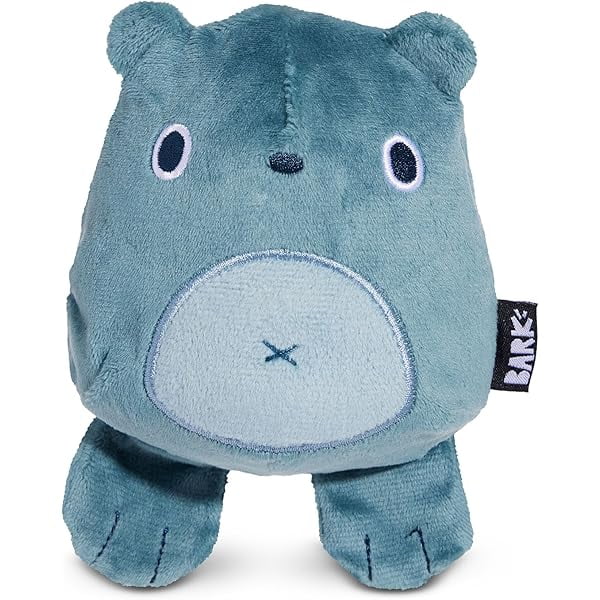 Barkbox Grey Bear Hugger Super Chewer 2-in-1 Plush Exterior Hard Core ...