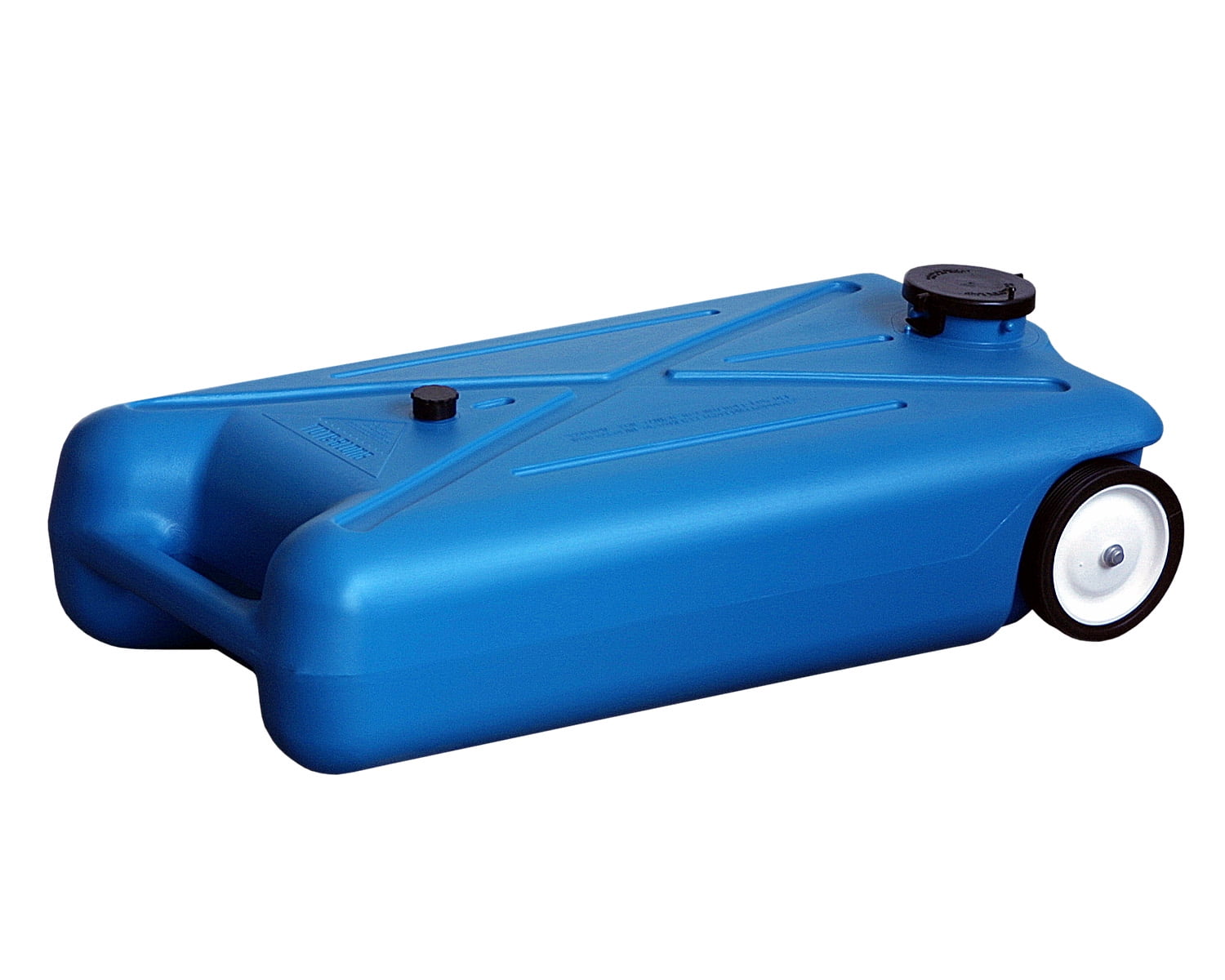 Barker 10 Gallon Portable RV Waste Rolling Tank - Tote-Along Drain ...