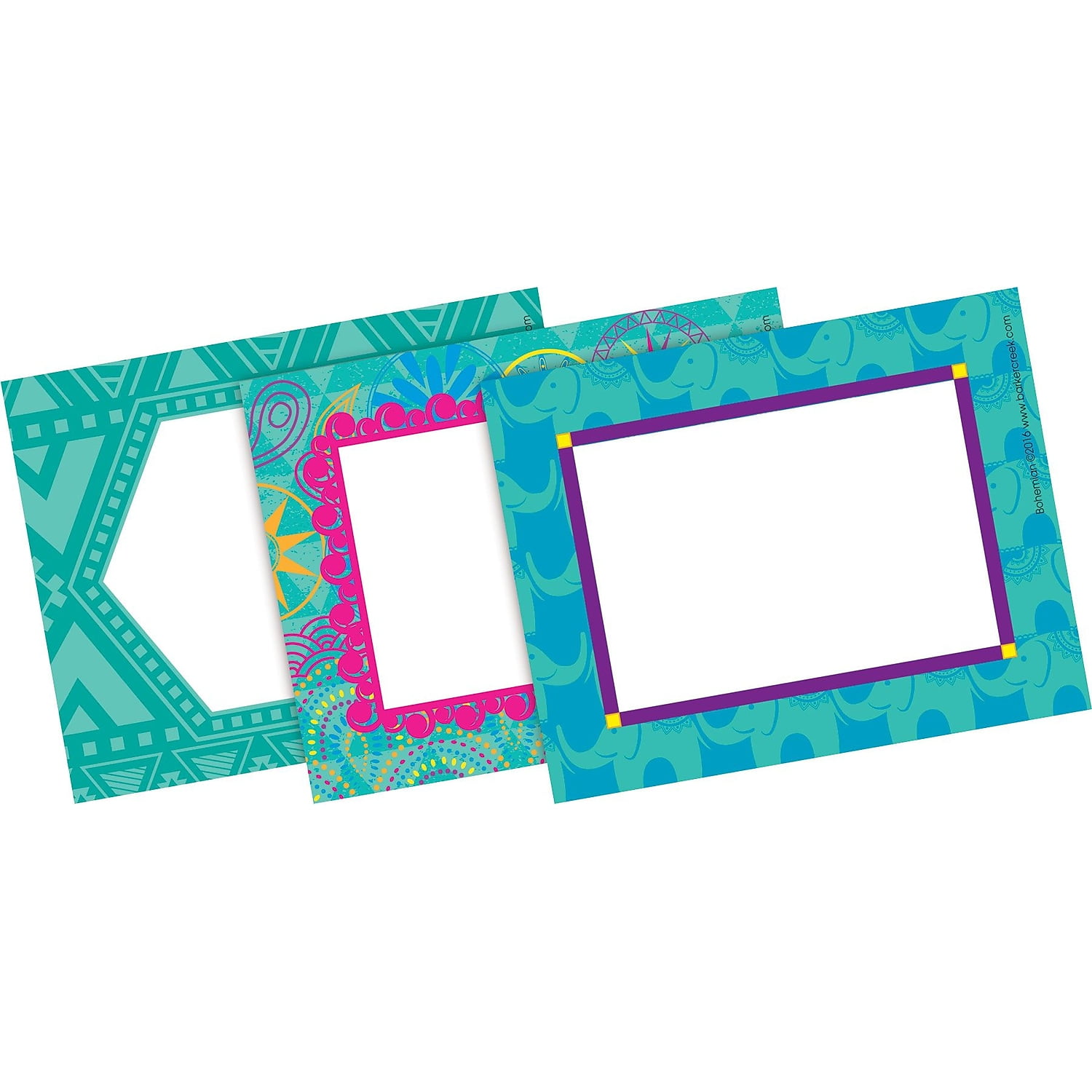 Barker Creek Bohemian Name Badges & Self-Adhesive Labels 45 Pieces Per ...