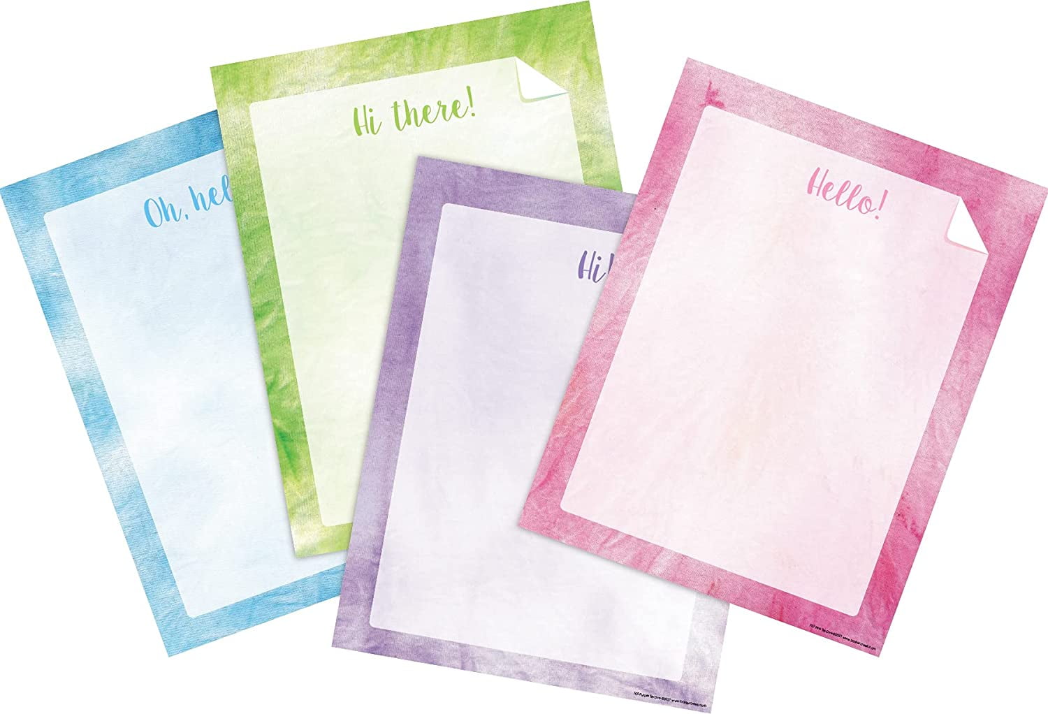 Barker Creek Designer Computer Paper 200 Sheet/Set, Tie-Dye and Ombré ...