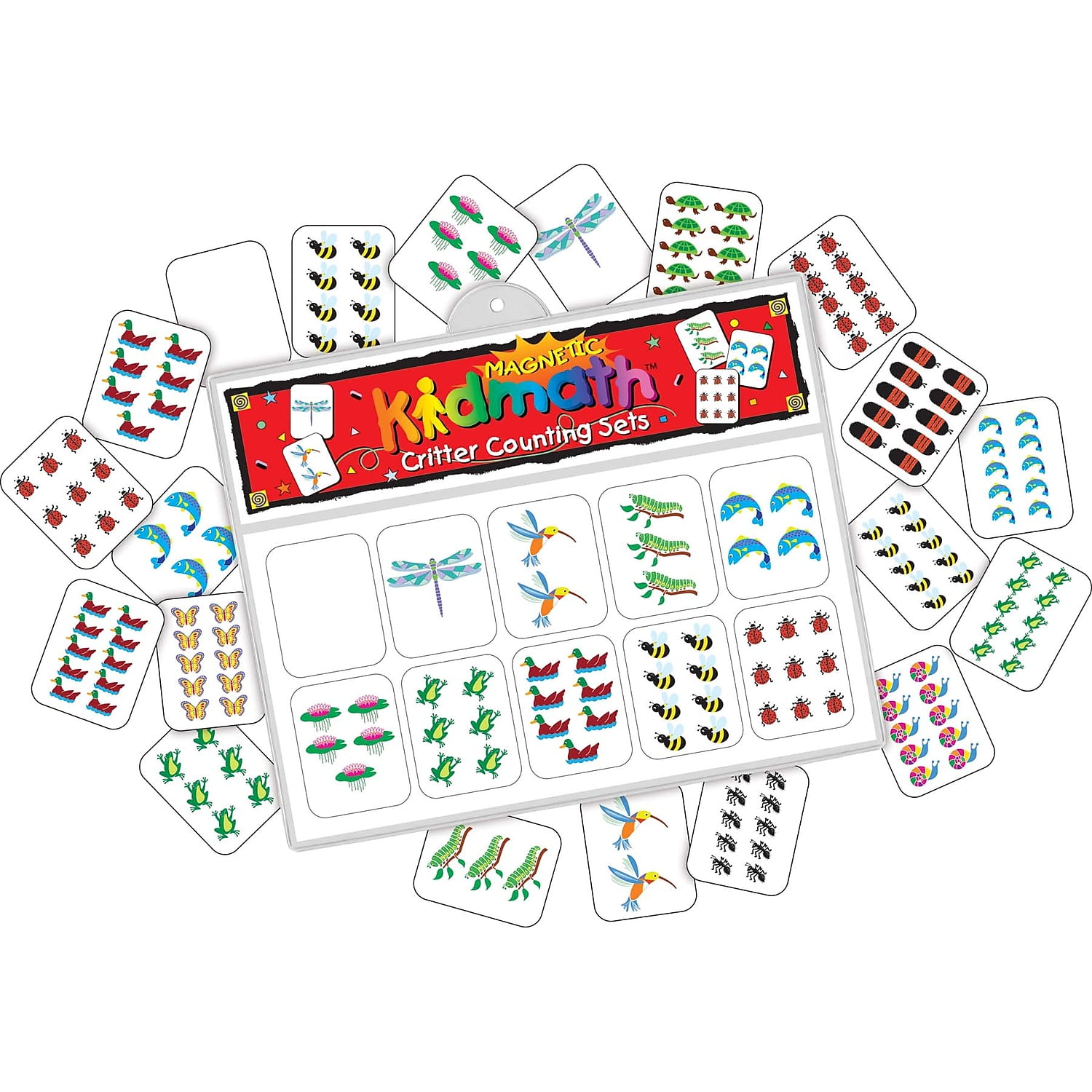 Barker Creek Learning Magnets ̶ Critter Counters ̶ 20 Pieces - Walmart.com