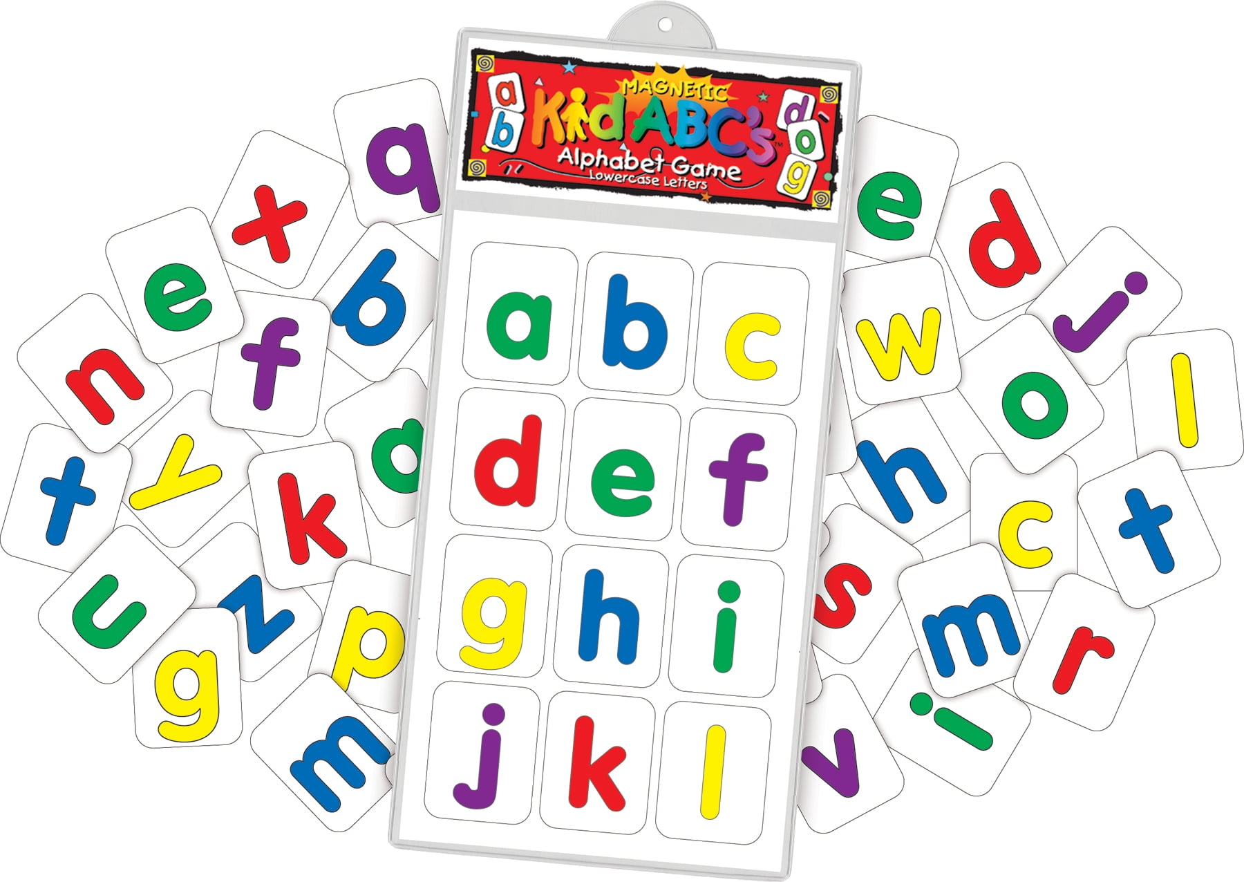 Barker Creek Learning Magnets ̶ Lowercase Letters ̶ 38 Pieces - Walmart.com