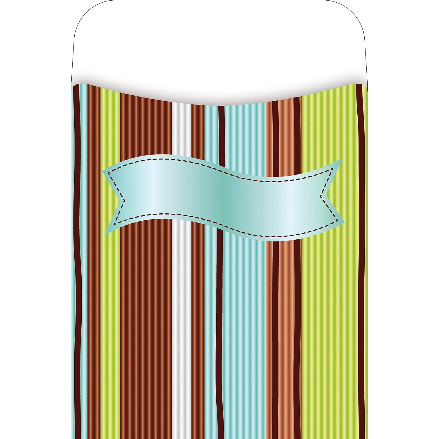 Barker Creek Peel and Stick Library Pocket Ribbon by the Yard Design 30 ...