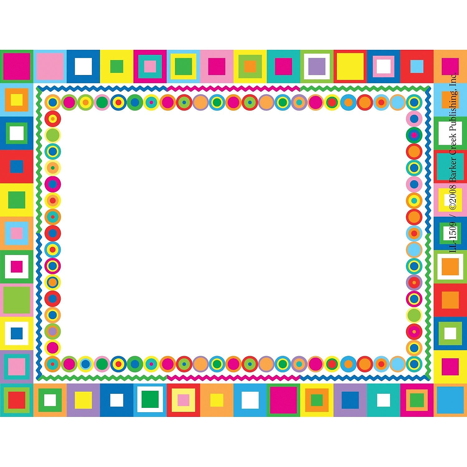Barker Creek Self-Adhesive Name Badge Labels, 3 1/2" x 2 3/4", Retro ...