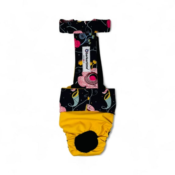 Barkertime Bloom Boom Dog Diaper Overall - Walmart.com