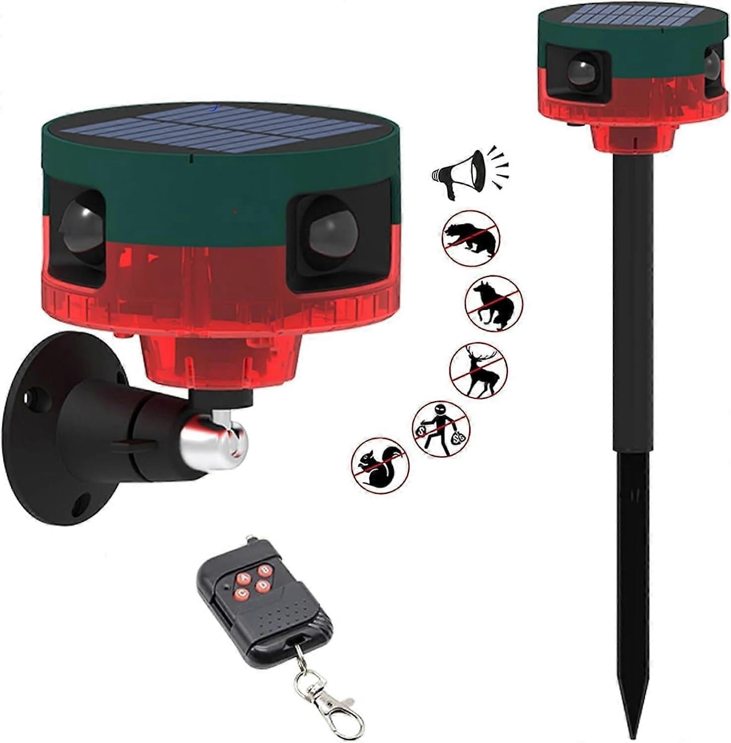 Barking Dog Alarm, 129dB Barking Dog Motion Sensor, Outdoor Motion ...