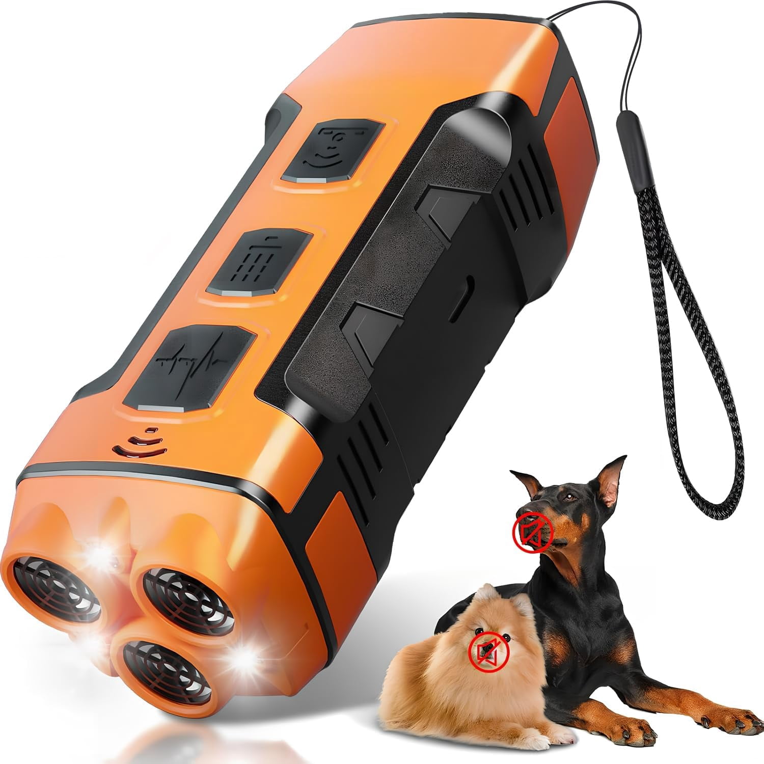 Barking Dog Deterrent Devices, Rechargeable Ultrasonic Bark Control ...