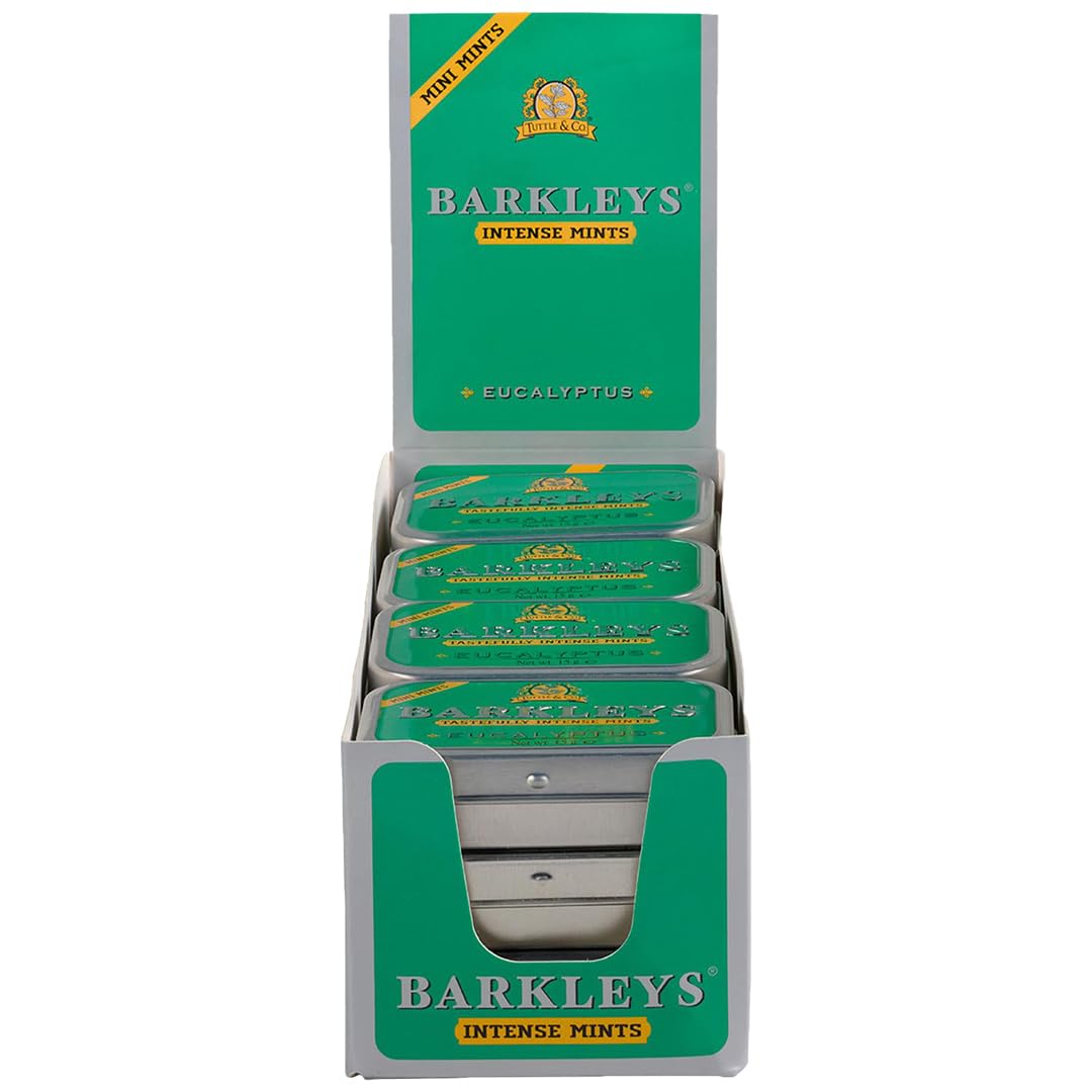 Barkleys Eucalyptus Breath Mini Mints - Strong Eucalyptus Flavor Cool ...