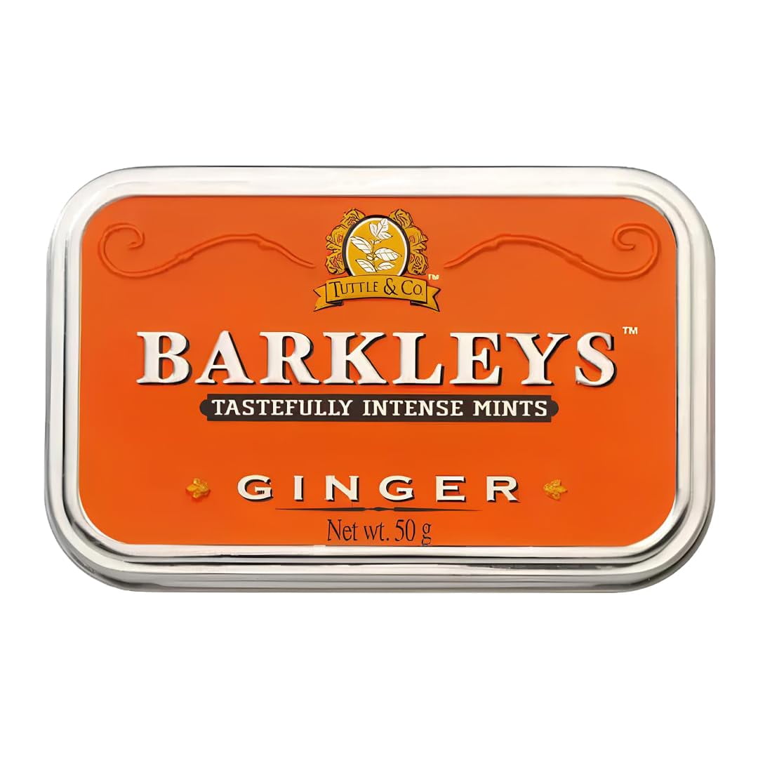 Barkleys Ginger Breath Mints ESF27 - Strong Ginger Flavor Mint Candy ...