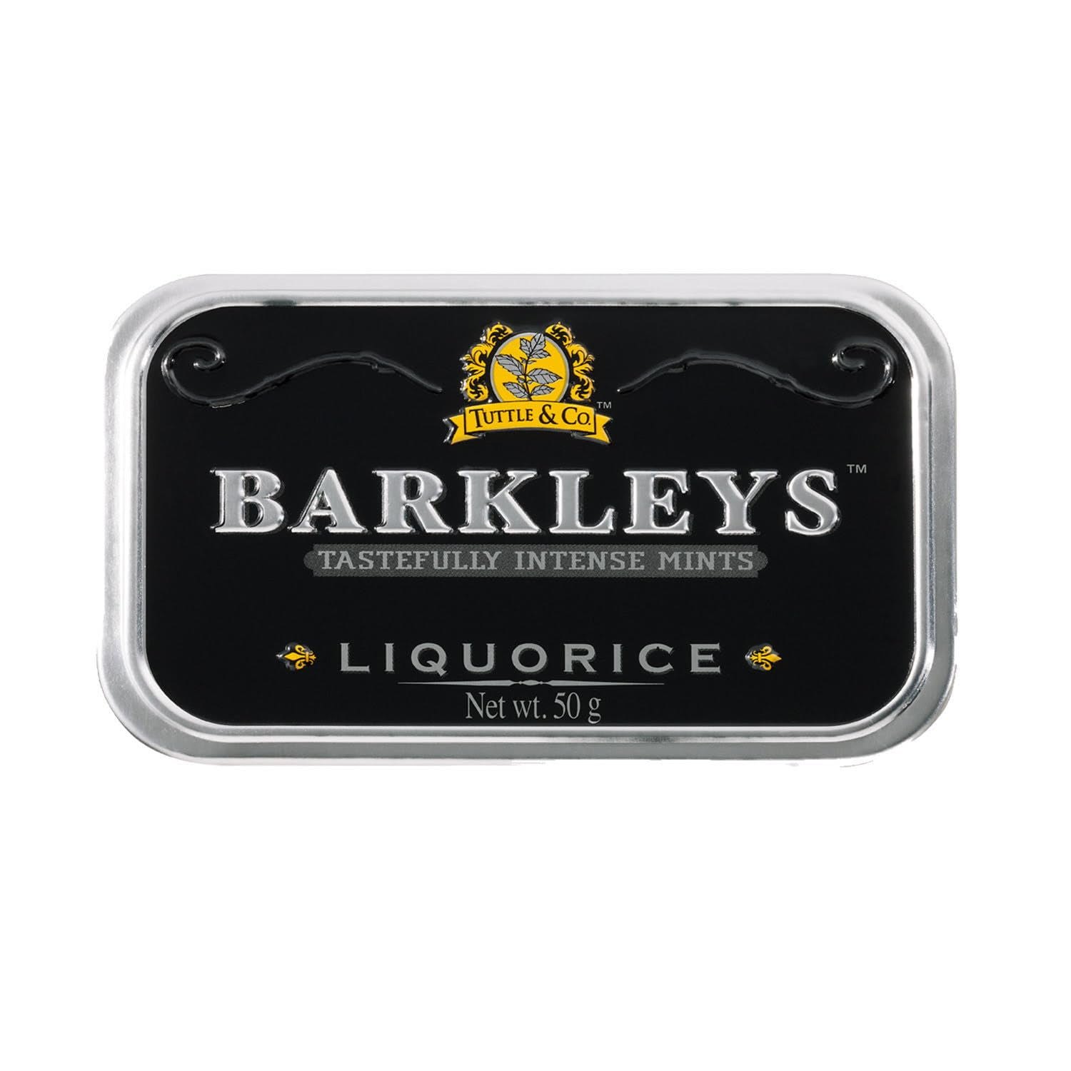 Barkleys Liquorice Breath Mints AIF9 - Strong Licorice Flavored Candy ...