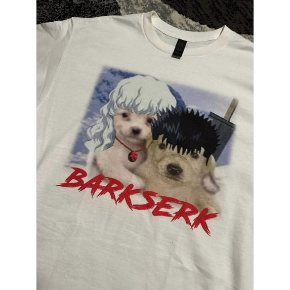 Barkserk Anime Meme Unisex Tee Dog & Anime Manga Lovers, Guts and ...