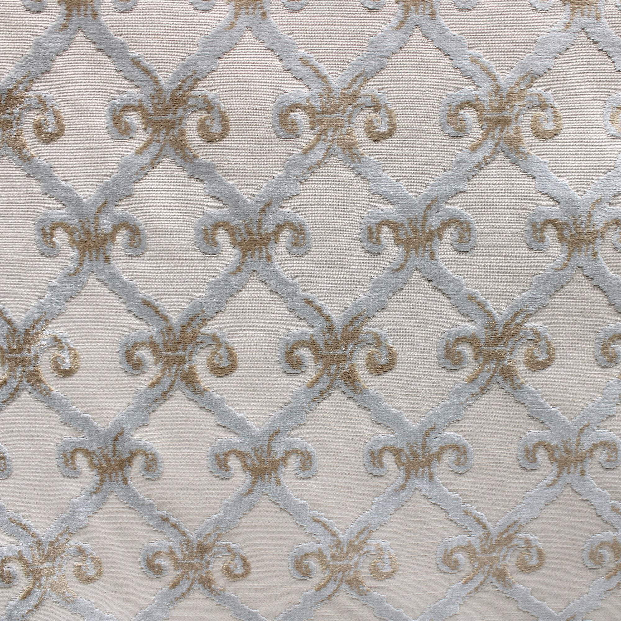 Barlet Fabric | Traditional Cut Velvet on Linen Look - Walmart.com