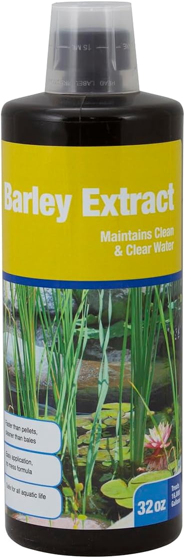 Barley Extract Liquid, Perfect for Ponds and Water Gardens, 32 oz ...